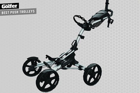Best Golf Push Carts: lightweight, simple, and no battery to worry about!