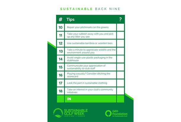 How to make golf more sustainable | Today's Golfer