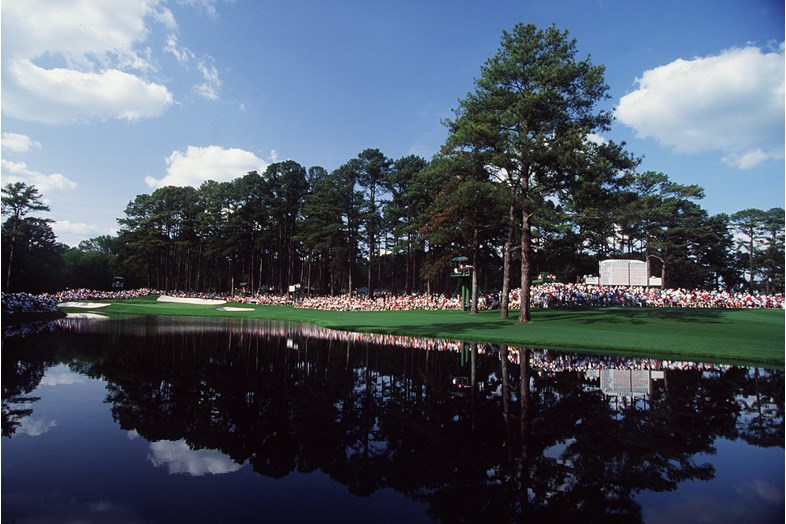 The sand isn't sand and other crazy things at The Masters