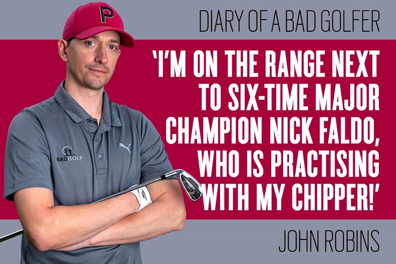 John Robins: “I watched live golf for the first time… and played in the ...