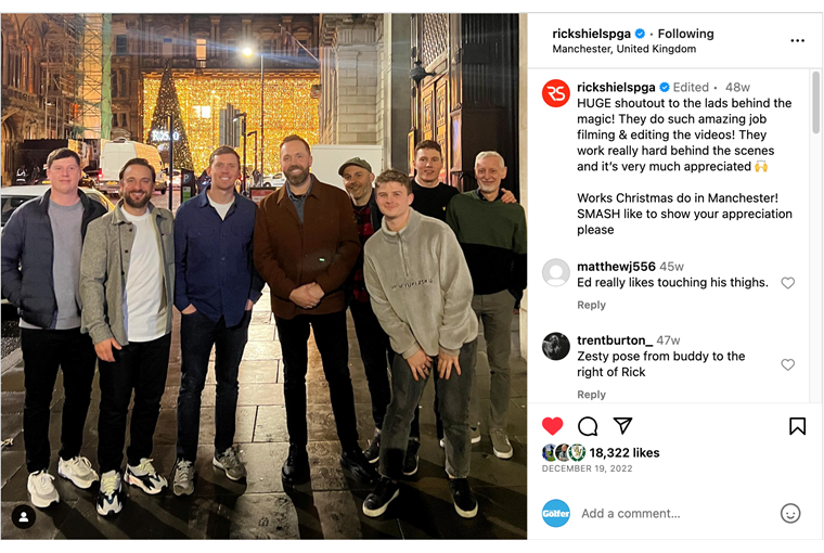 Rick Shiels: How I went from a range pro to YouTube’s biggest golf star ...