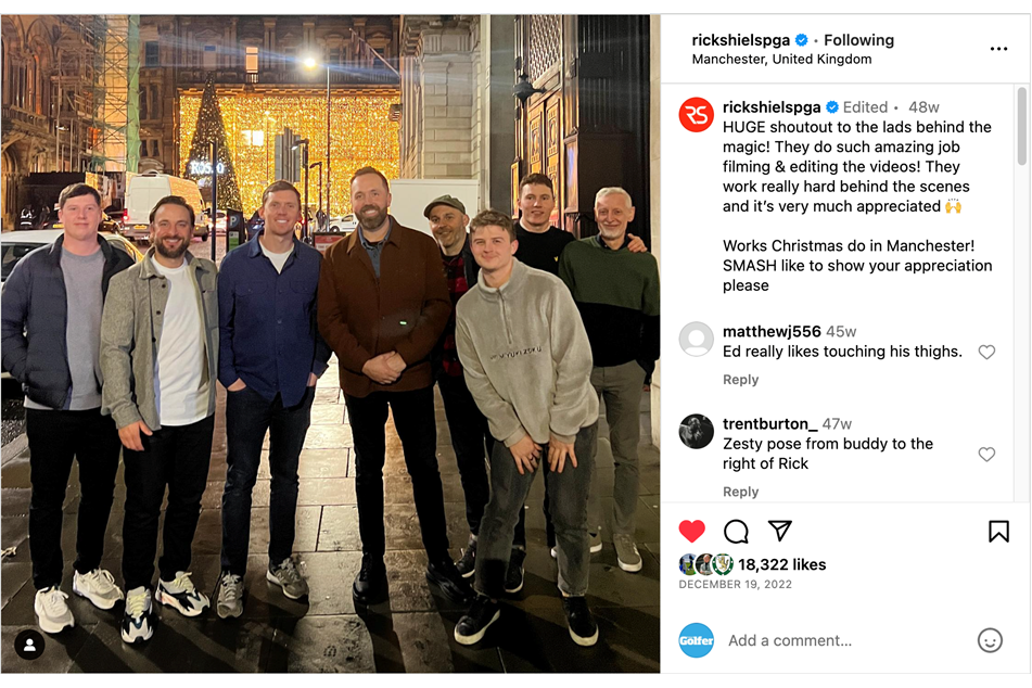 Rick Shiels: How I went from a range pro to YouTube’s biggest golf star ...