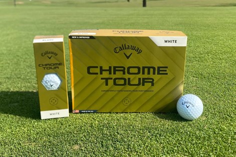 Titleist Pro V1 vs Callaway Chrome Tour: Head-to-head robot test!