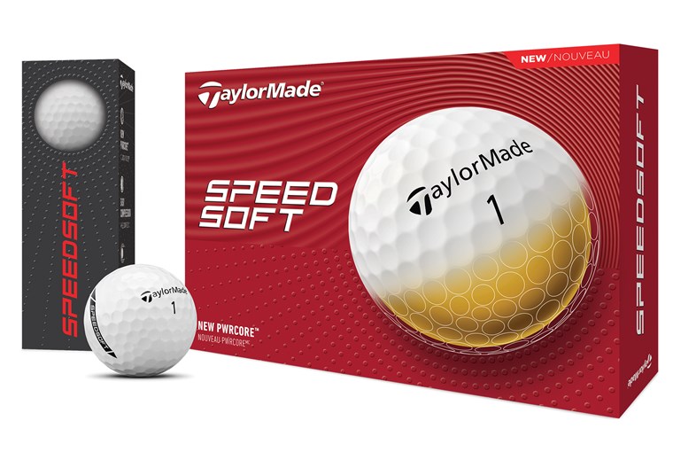 Soft and long! The new TaylorMade SpeedSoft and SpeedSoft Ink golf balls