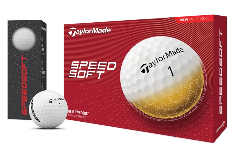 Soft and long! The new TaylorMade SpeedSoft and SpeedSoft Ink golf balls
