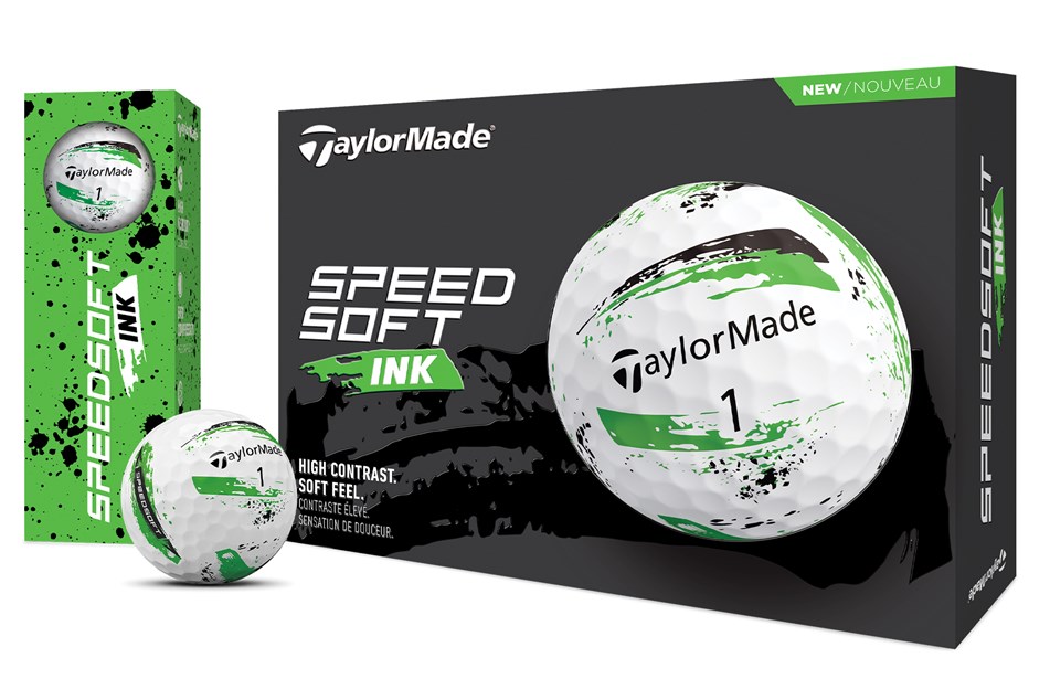 Soft and long! The new TaylorMade SpeedSoft and SpeedSoft Ink golf balls