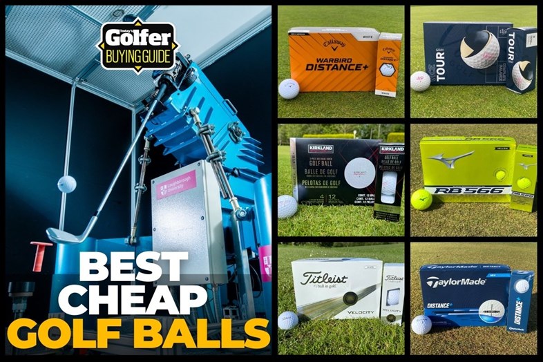 Best cheap golf balls 2026: 62 models tested on a robot