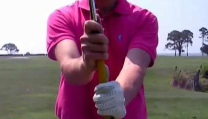 Split your hands to stop slicing