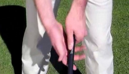 Get the correct golf grip