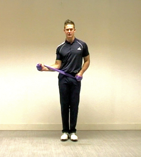 Increase key muscle strength for golf