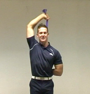 Arm extension exercise for width
