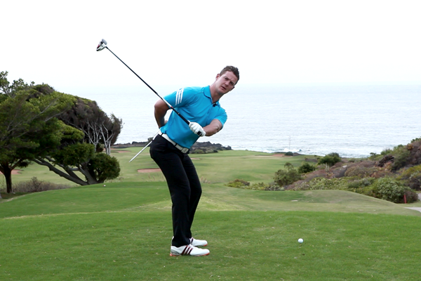 Create the correct spine angle for longer drives