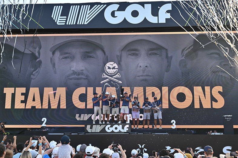 Crushers secure top seed for LIV Golf Team Championship