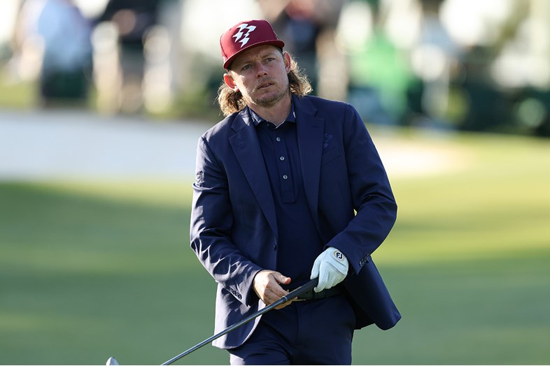 Cameron Smith turned up at the Masters in a jacket (no - not that one!)