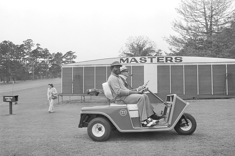50 years ago today, Lee Elder became the first Black man to compete in ...