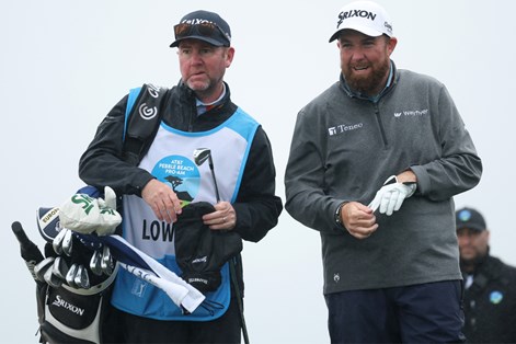 Who is Shane Lowry’s caddie?