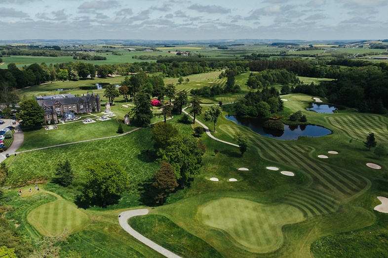 Meldrum House is the ideal stay-and-play in Aberdeenshire