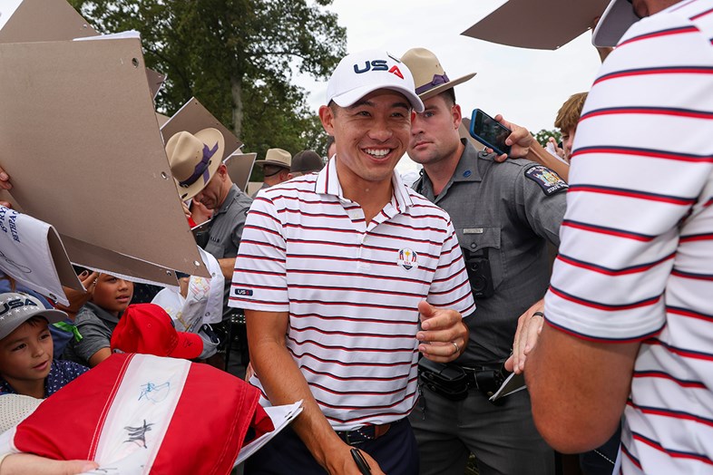 Morikawa wants 'absolute chaos' from US Ryder Cup fans