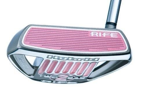 Rife 2 Bar Hybrid Pink Mallet Putter Review | Equipment Reviews