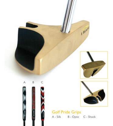Spherical Blade Bronze Swallowtail Mallet Putter Review | Equipment Reviews