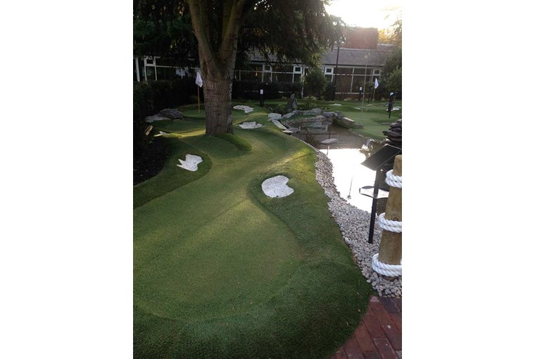 The Belfry has a snazzy new mini golf course based on famous Ryder Cup ...