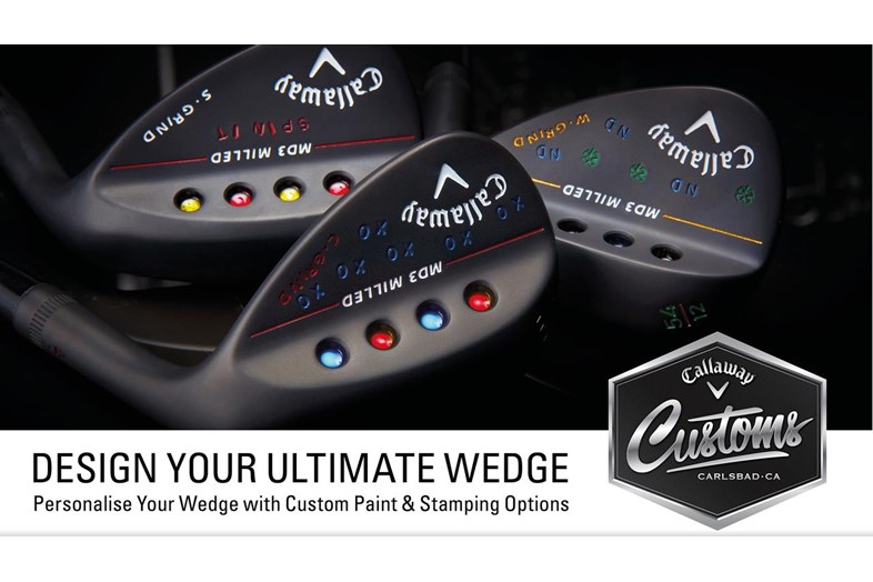 Design your ultimate wedge with Callaway Customs