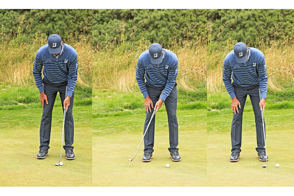 Matt Kuchar’s arm lock putting method