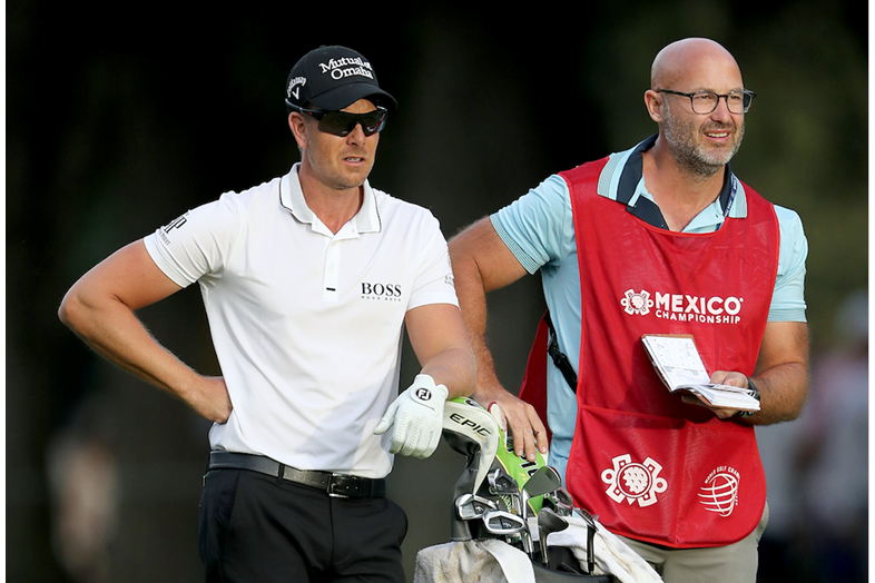 Henrik Stenson still looking for caddie after split with Scott Vail