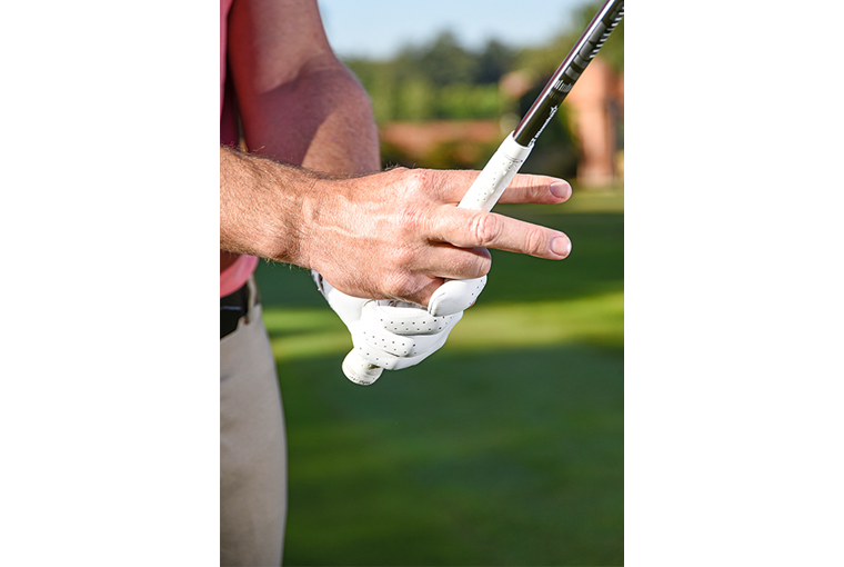 Perfect your chipping stroke