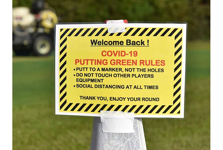 Covid-19 restrictions end on England’s golf courses